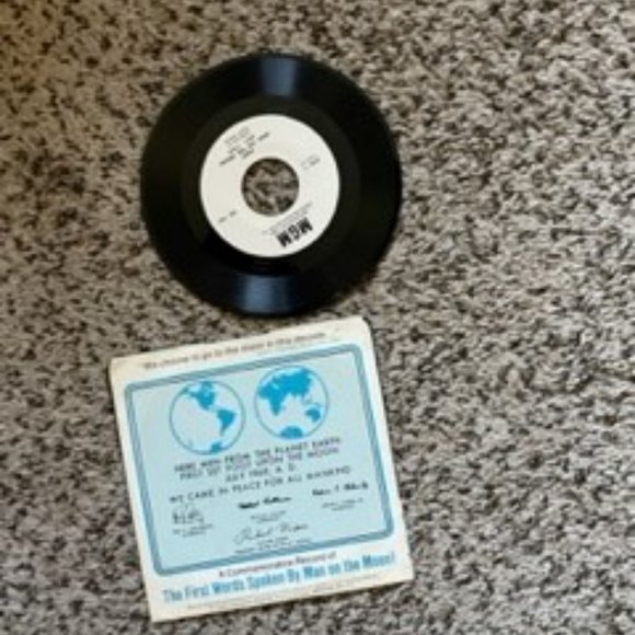 MGM | Other | Vintage Commemorative Record Of Apollo 1 Flight | Poshmark